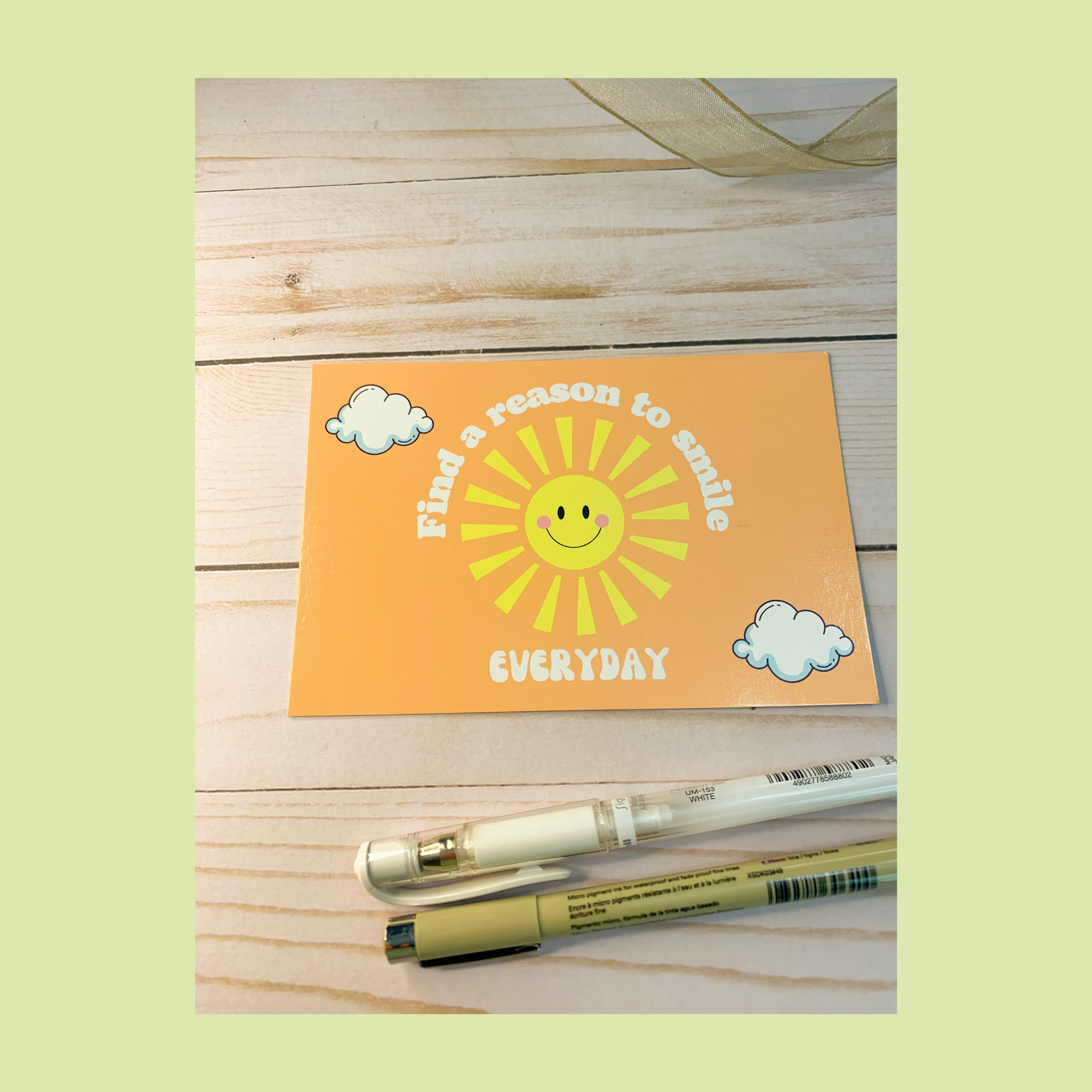 Find a Reason To Smile Everyday Insert Cards – Sweet Mailers